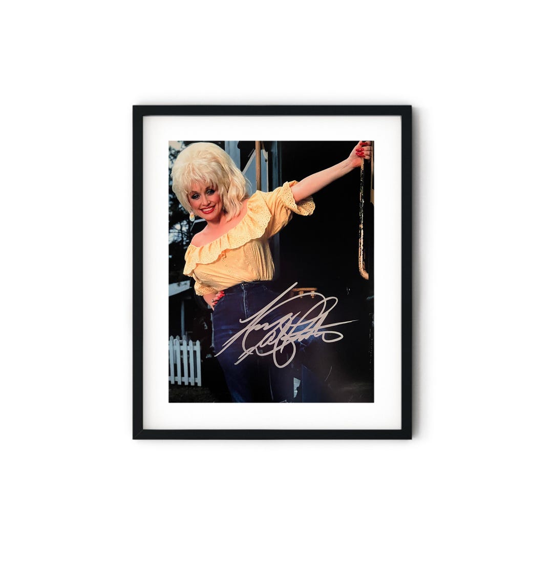Dolly Parton Signed Photo - Etsy