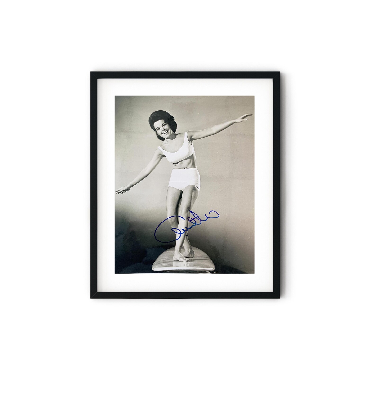 Rare 1950s Annette Funicello Autographed Photo Authentic Vintage ...