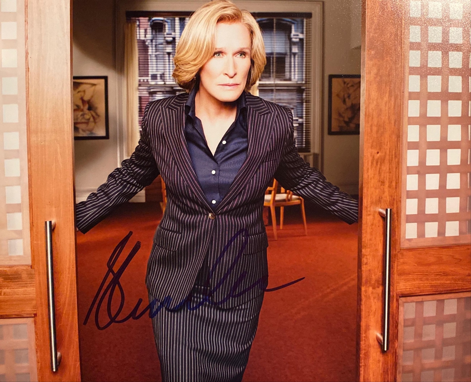 Damages Glenn Close Signed Photo - Etsy