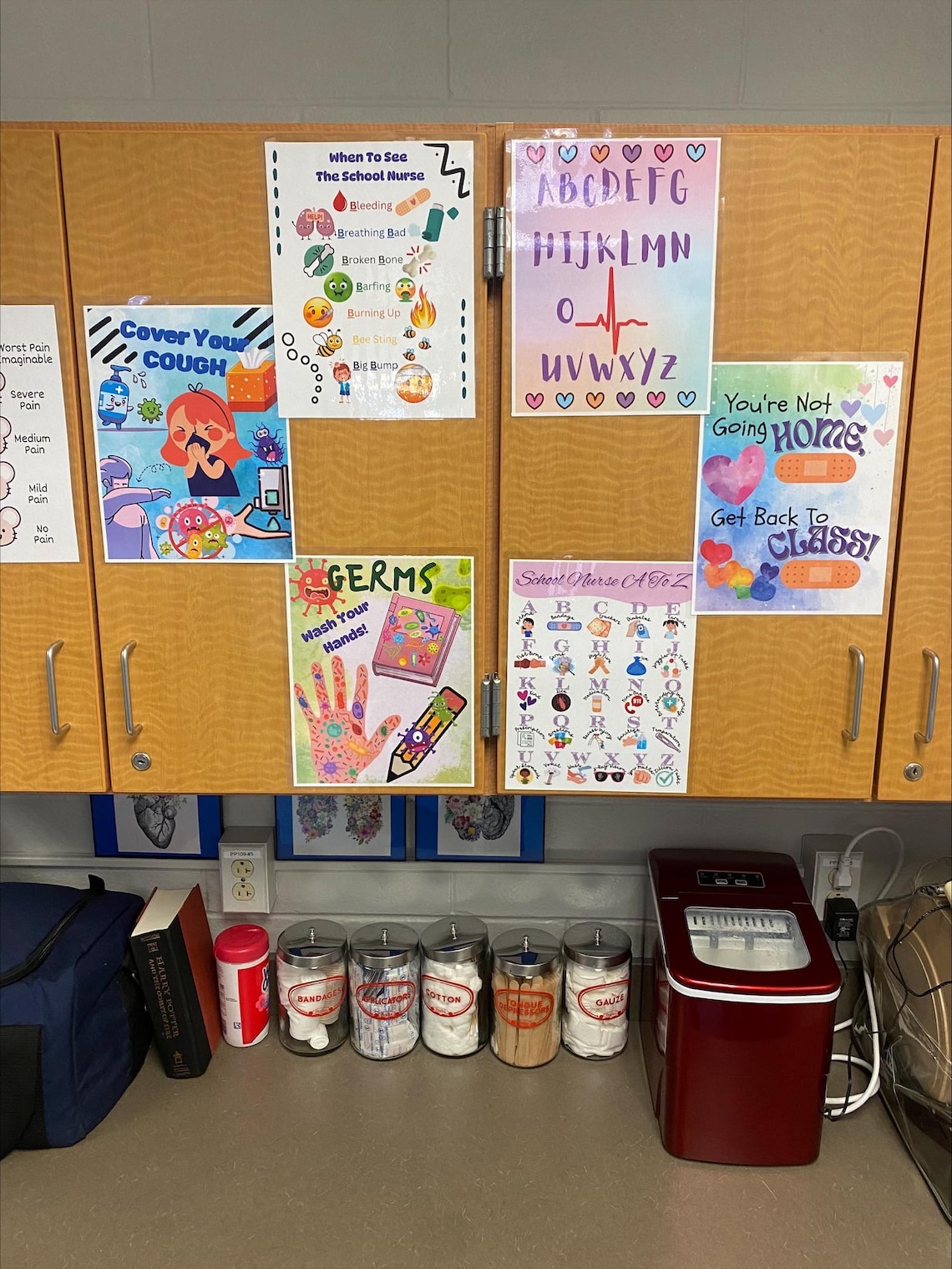 School Nurse ABC Office Decor. INSTANT DOWNLOAD! Nursing Alphabet ...