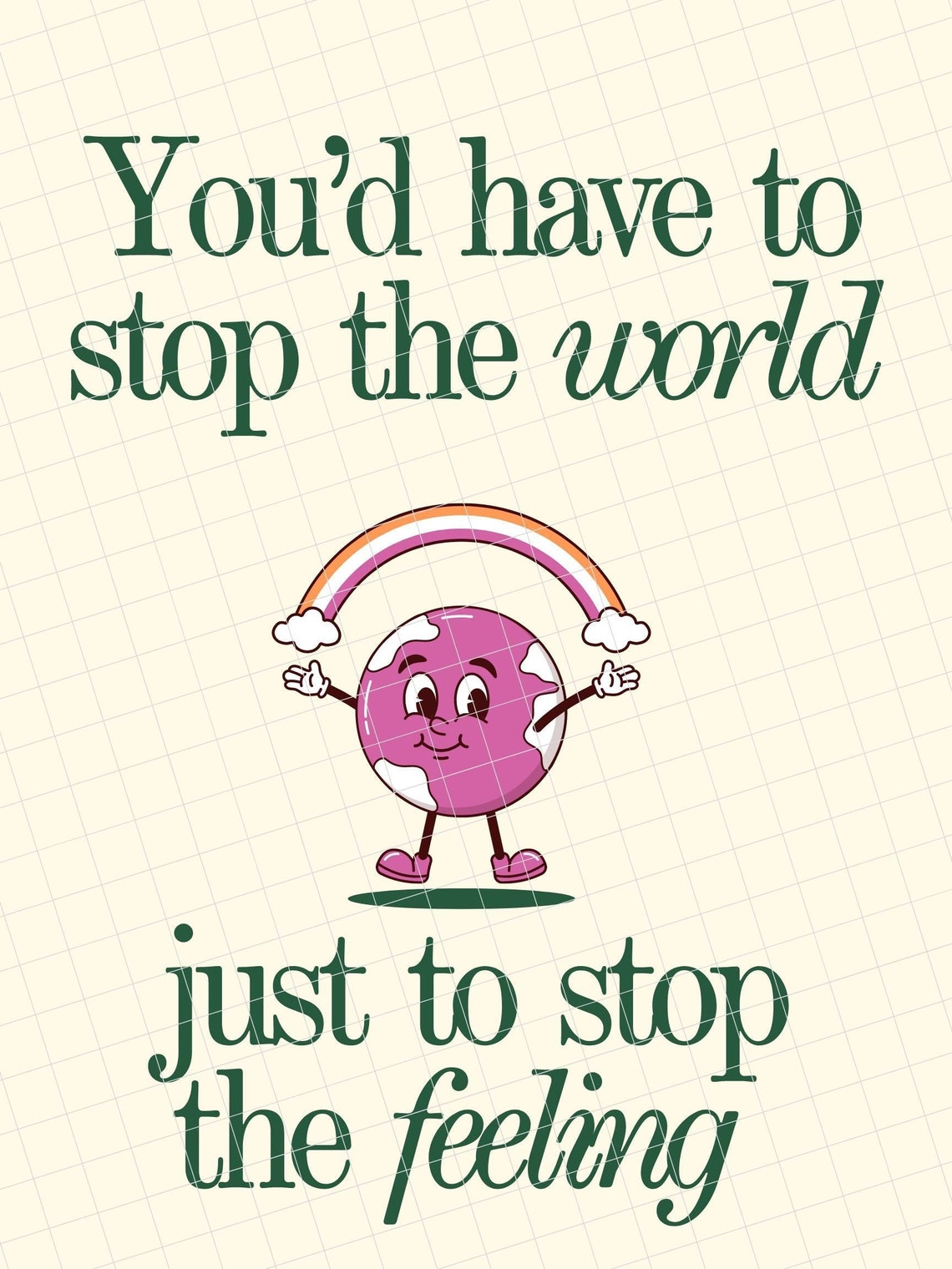 Good Luck, Babe Lesbian Pride Flag Digital Wall Art Graphic Print - Etsy