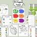 Preschool Worksheets Bundle Reptile Tracing and Coloring Printable ...