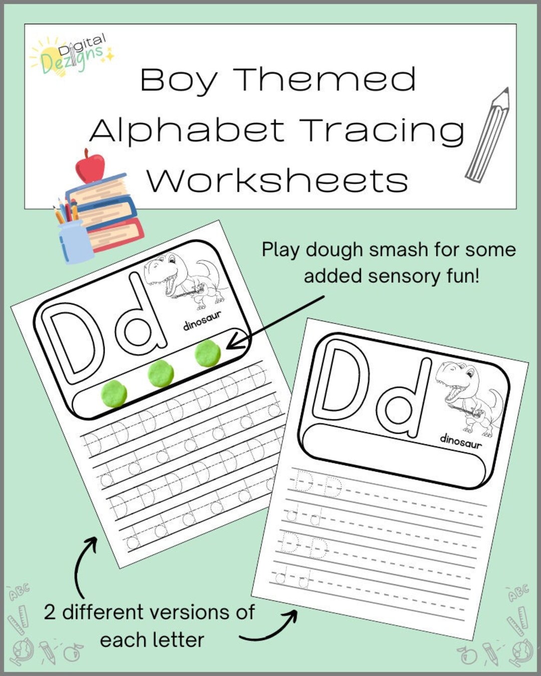 Alphabet Tracing and Coloring Printable Worksheet for Preschool and ...