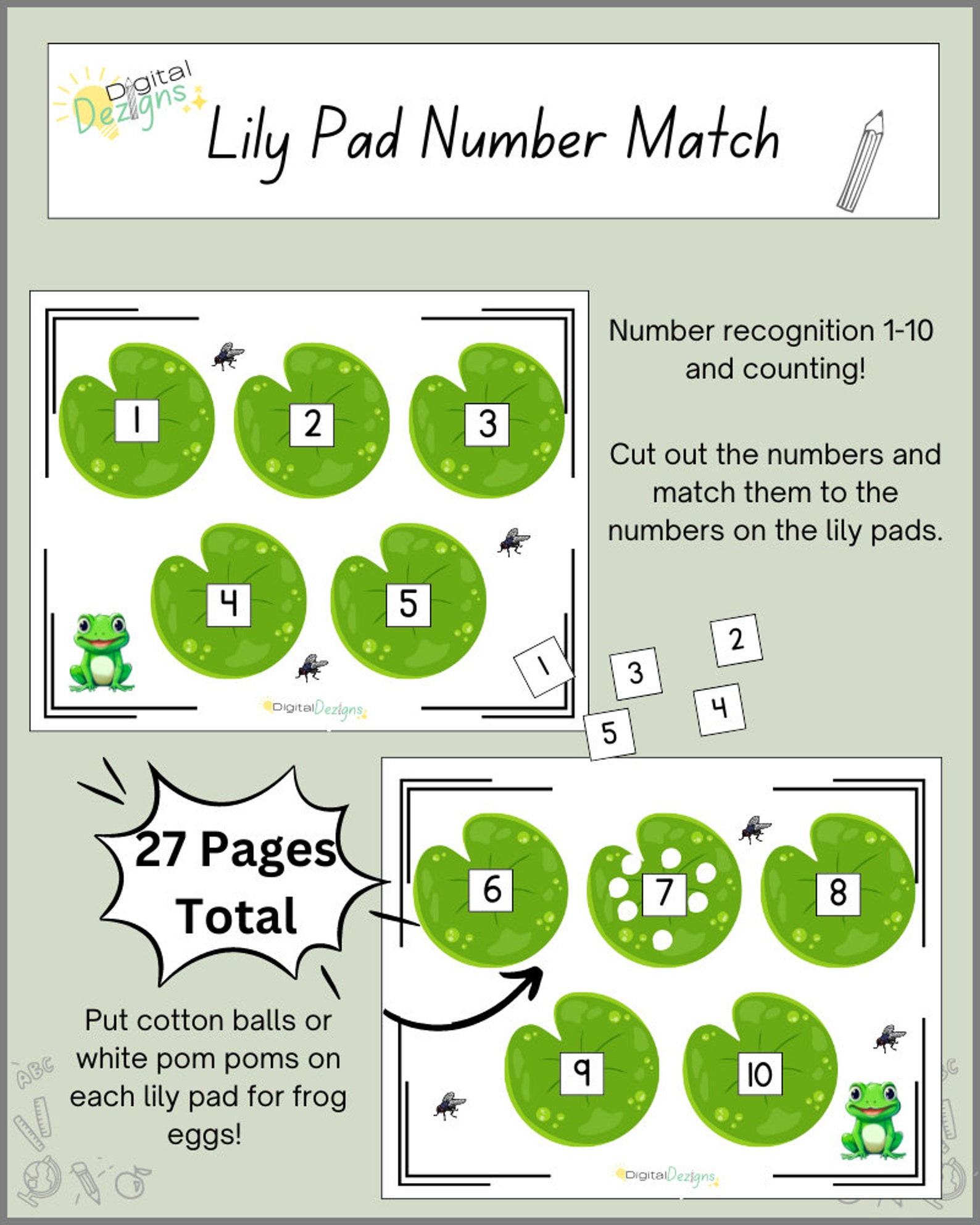 Preschool Worksheets Bundle Reptile Tracing and Coloring Printable ...