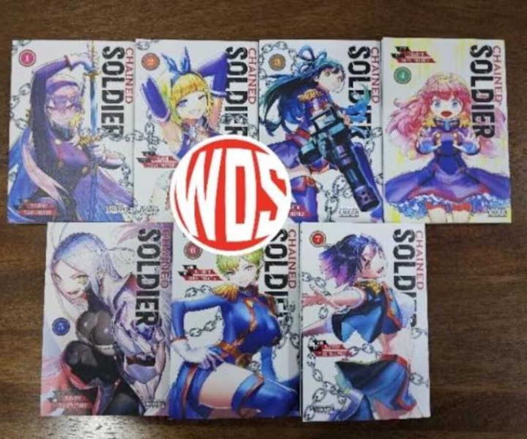 New - Chained Soldier Manga Volume 1-7 Complete Set English Version ...
