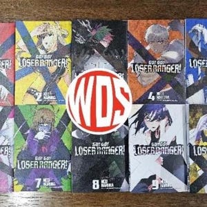 New - Go! Go! Loser Ranger Manga English Version Comic Book Volume 1-10 ...