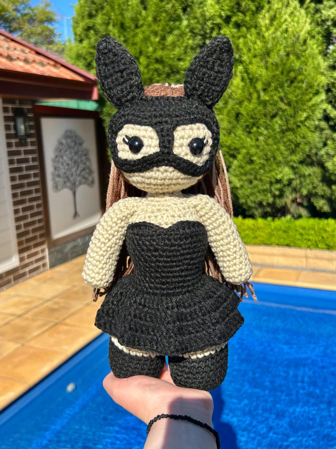 Ariana Grande Inspired Handmade Crochet Doll - Etsy