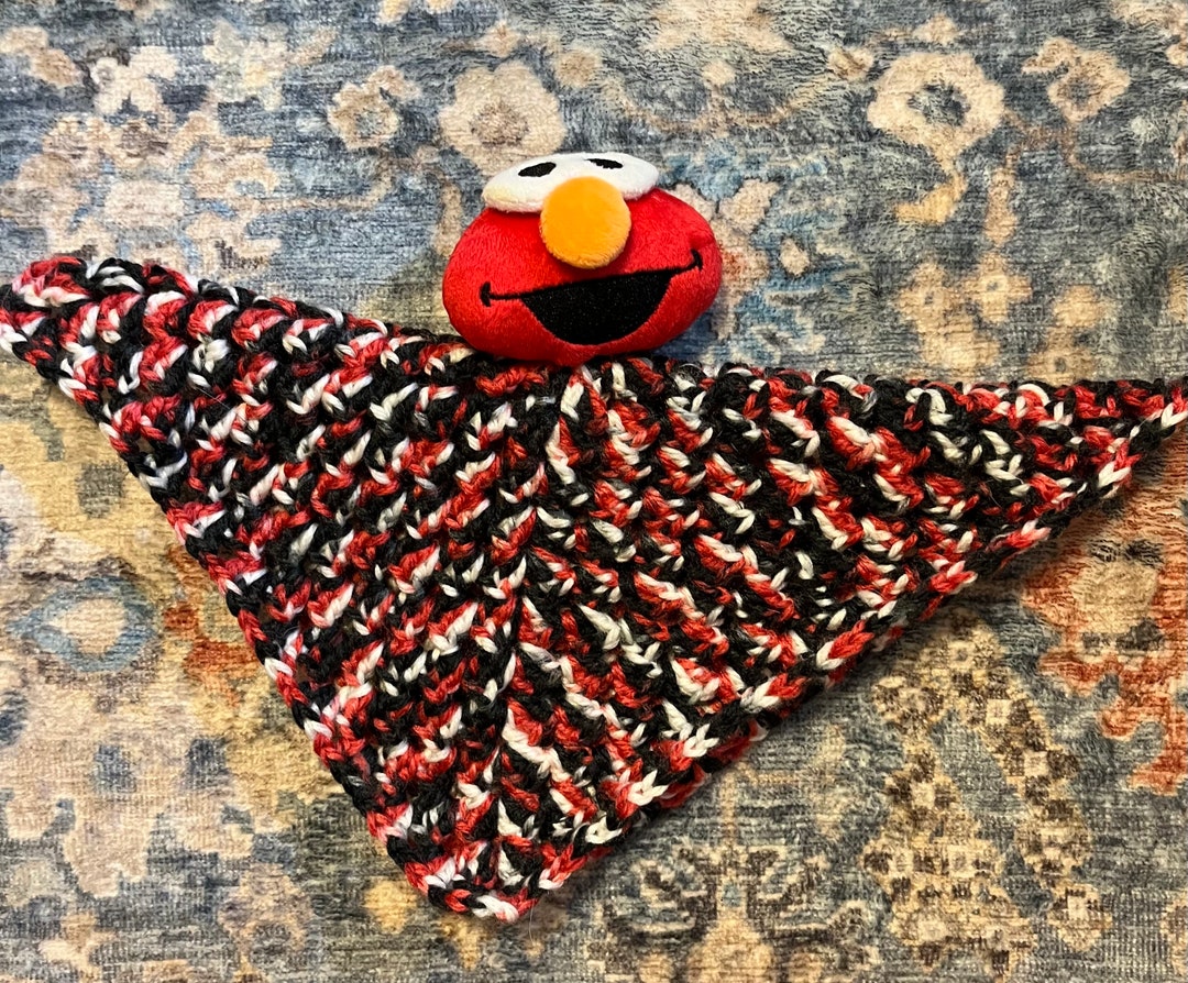 Sesame Street Elmo Blankie, Lovey, Snuggler, Baby Toy, Baby Blanket ...