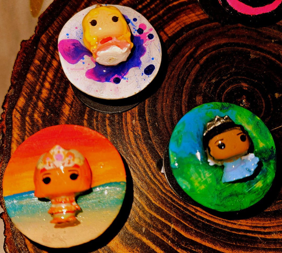 Disney Princess Pop-phone Stand/holder - Etsy