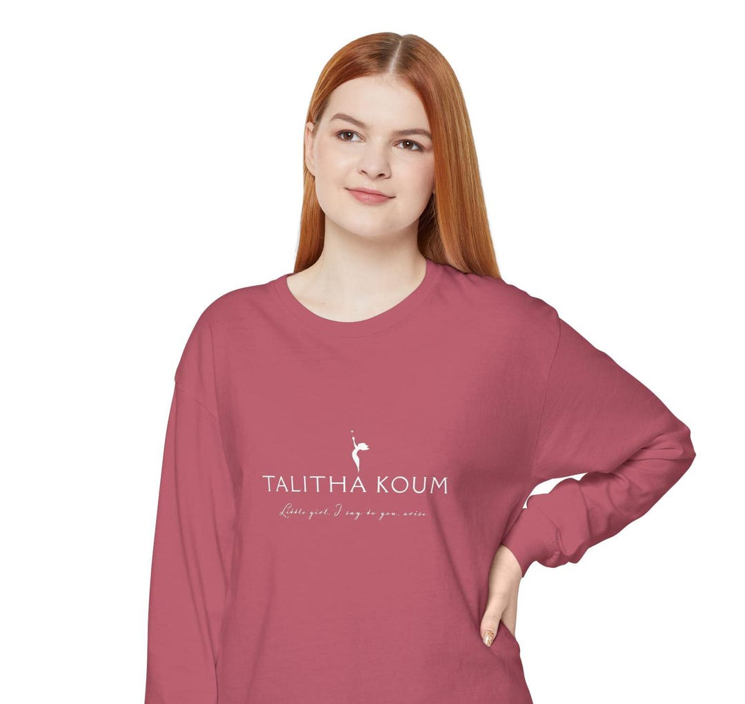 TALITHA KOUM Unisex Garment-dyed Long Sleeve T-shirt | Comfort Colors ...