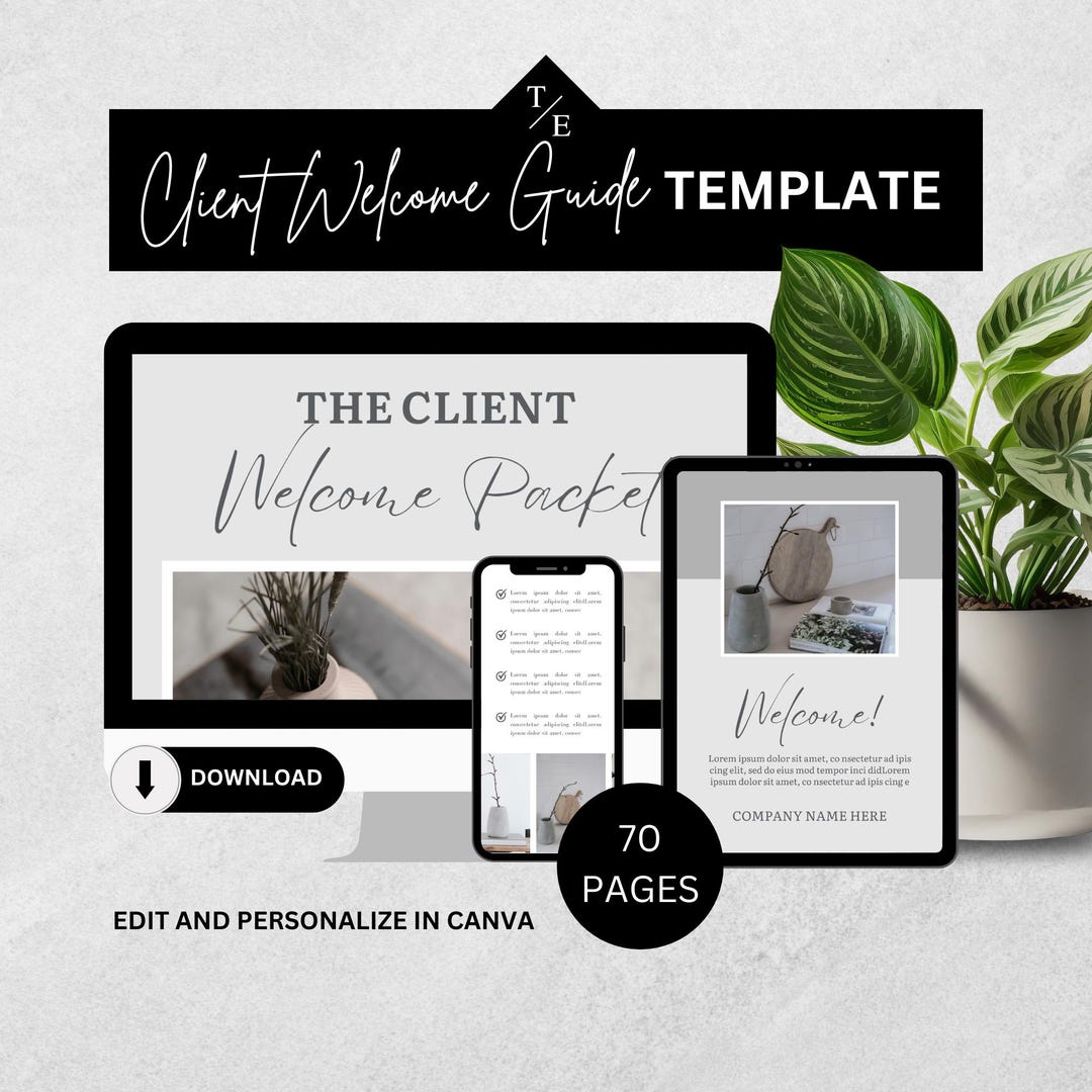 Client Services Guide Template Canva, Essential Client Management ...