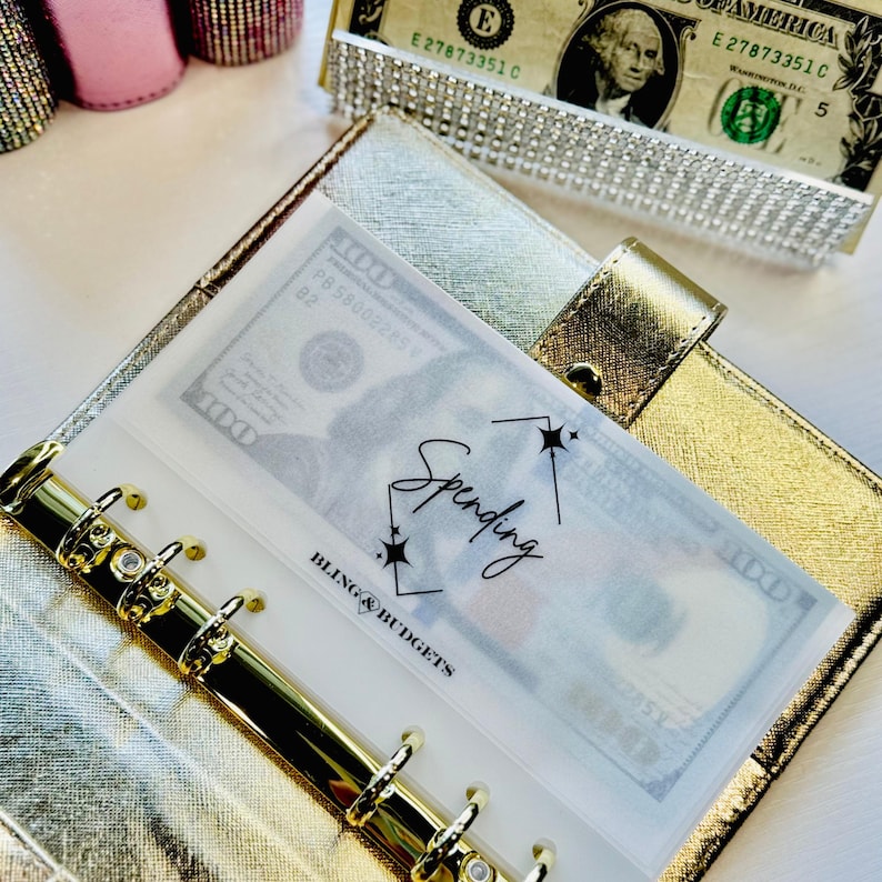 Matte Vellum Laminated Cash Envelope Starter Bundle. Luxe Aesthetic ...