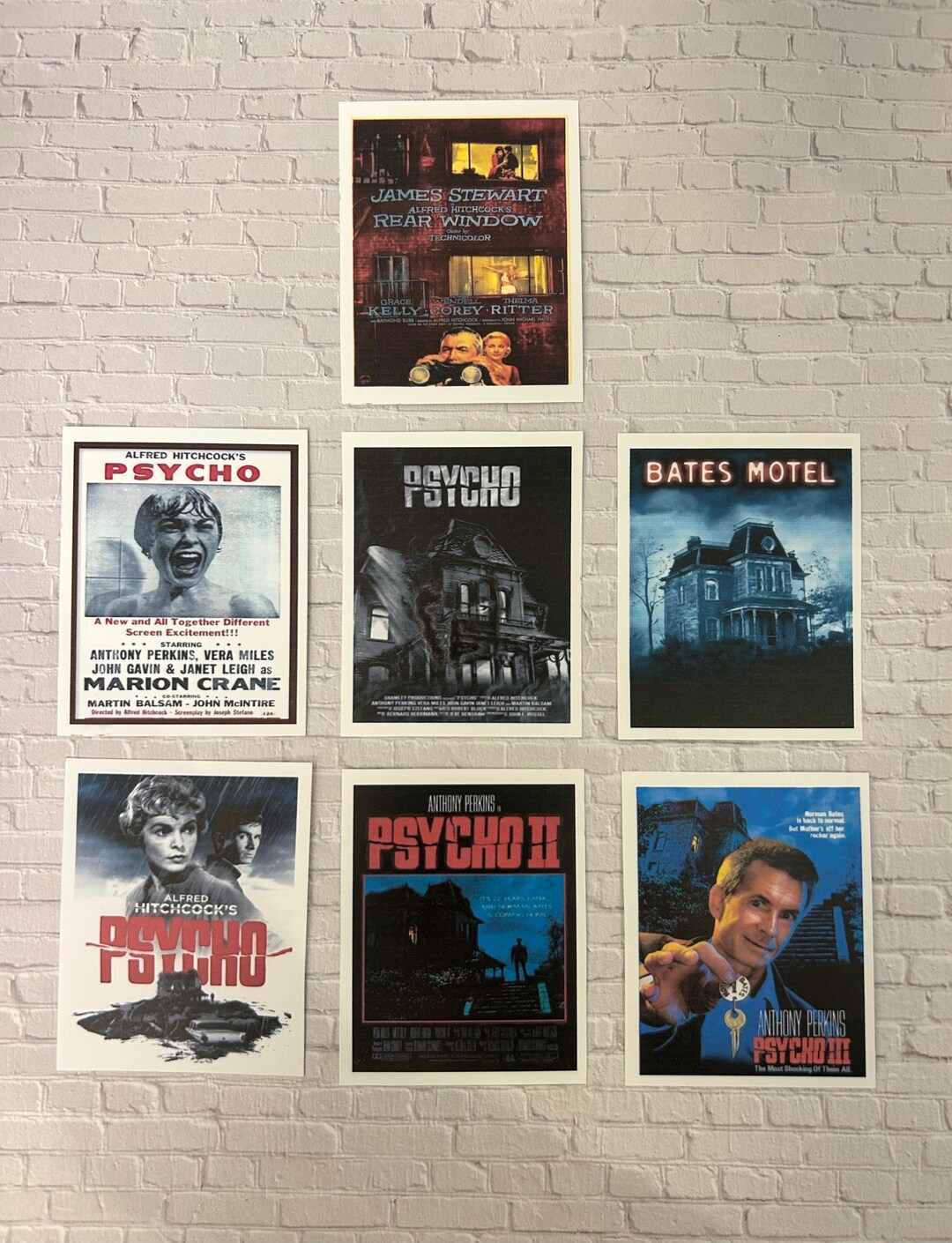 1:12 Scale Retro PSYCHO Posters - Etsy