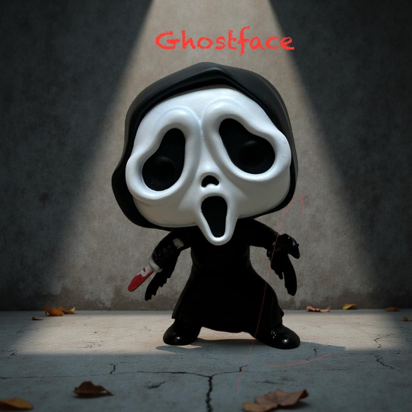 Ghostface Scream Figure, Horror Movie Collectible (10cm) - Etsy