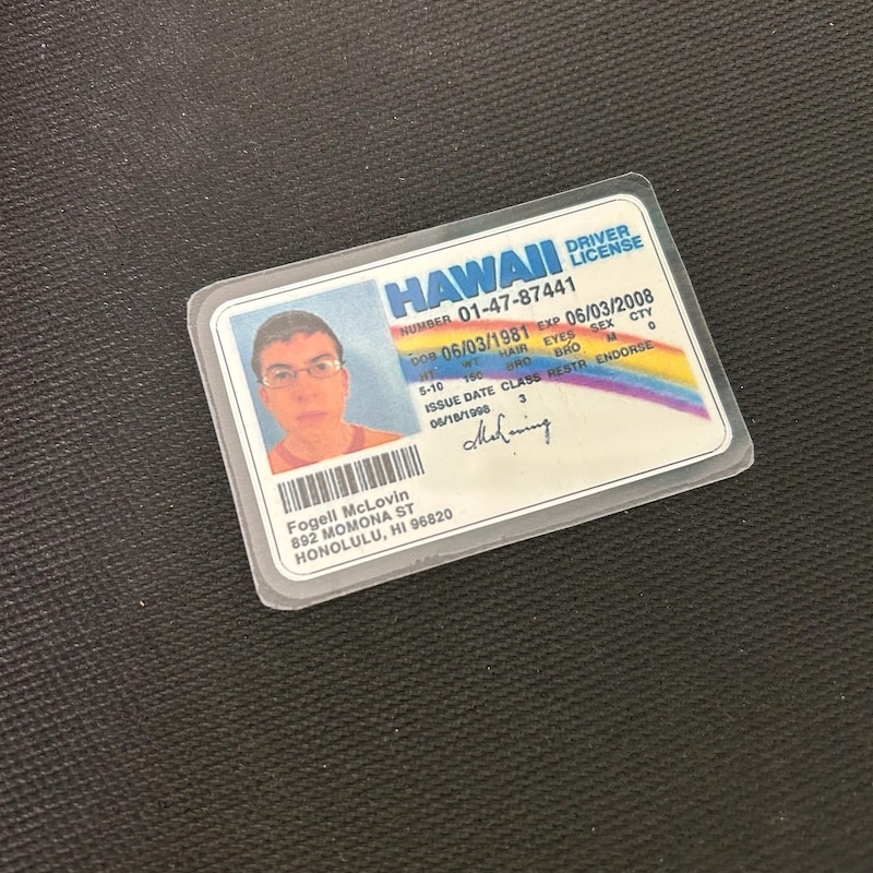 Mclovin Id Card - Etsy
