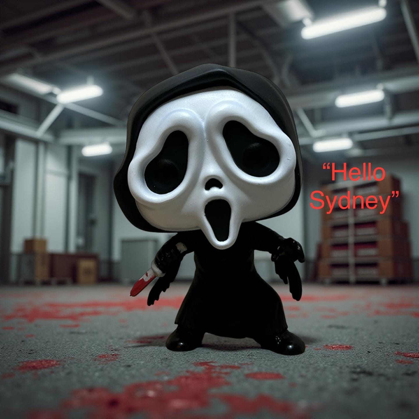 Ghostface Scream Figure, Horror Movie Collectible (10cm) - Etsy