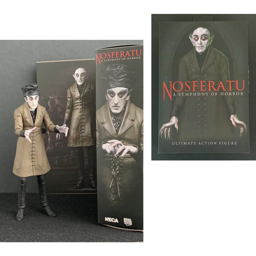 Nosferatu Horror Figure Count Orlok Action Figure Vampire Toy ...