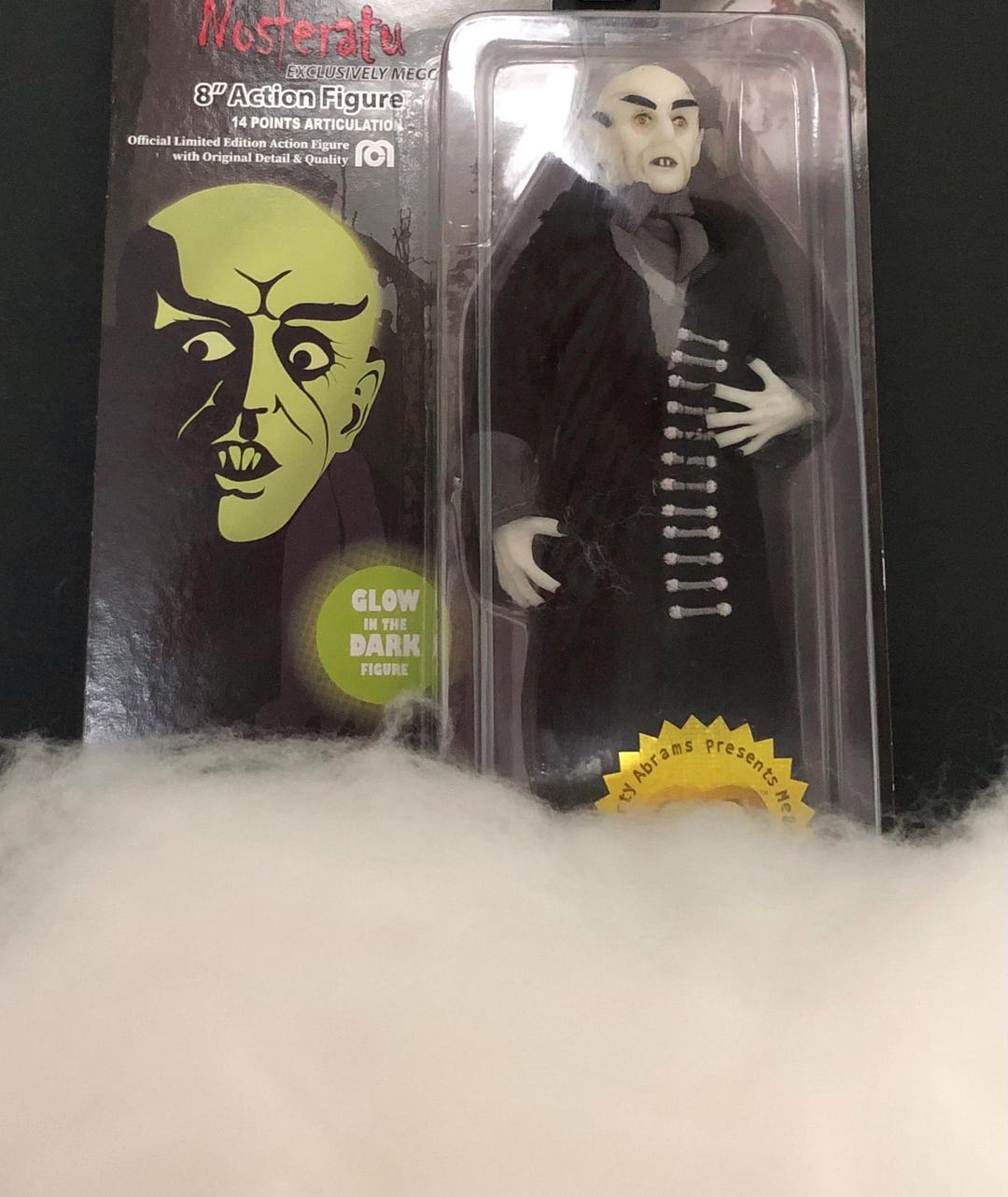 Nosferatu Count Orlok Action Figure: Glow in the Dark Vampire Toy (8 ...