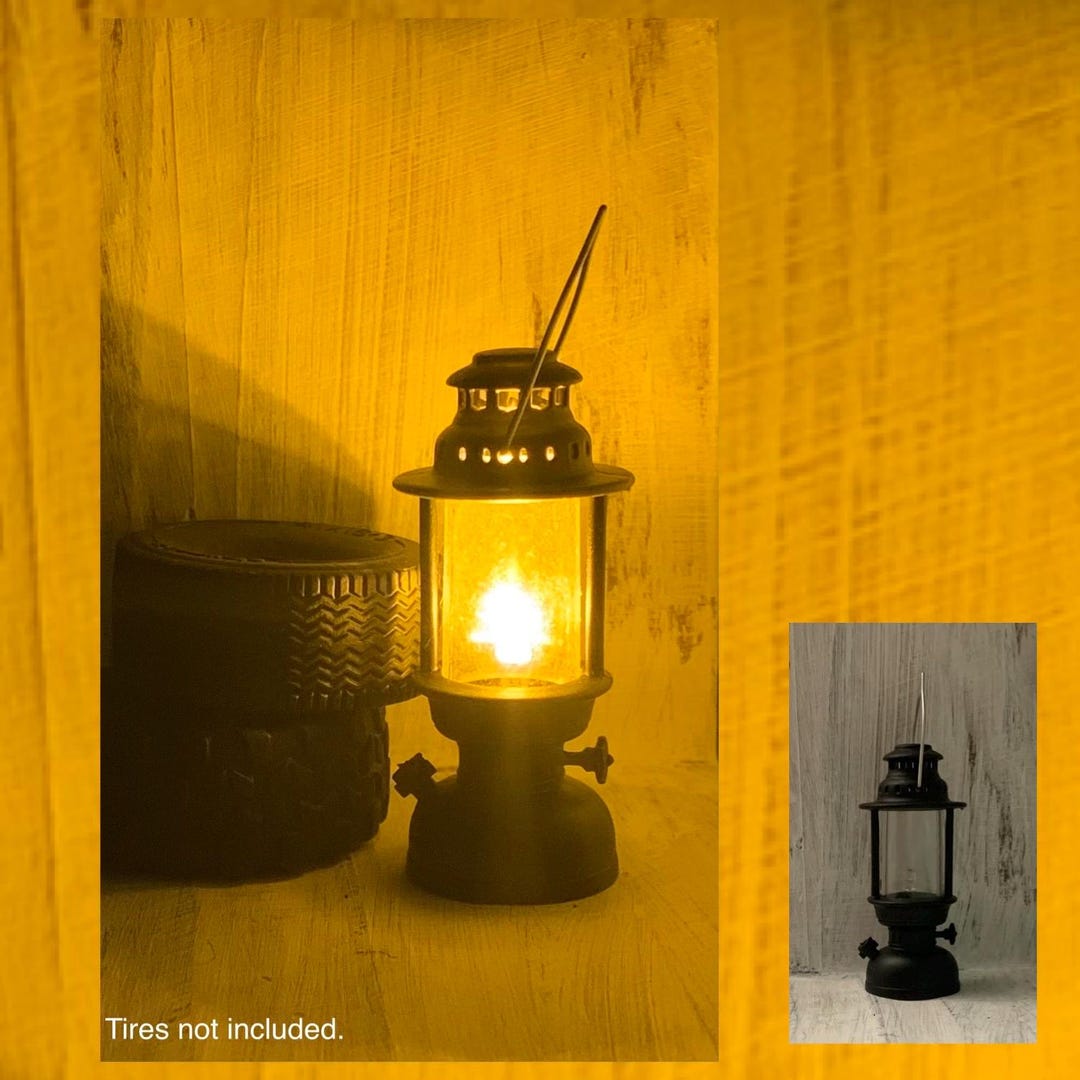 Dollhouse Led Light Lantern On/off Switch Lantern Light Model Dollhouse ...