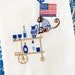 Chinoiserie Monkey, Bar Cart, White Linen Kitchen Tea Towel. 4th or ...