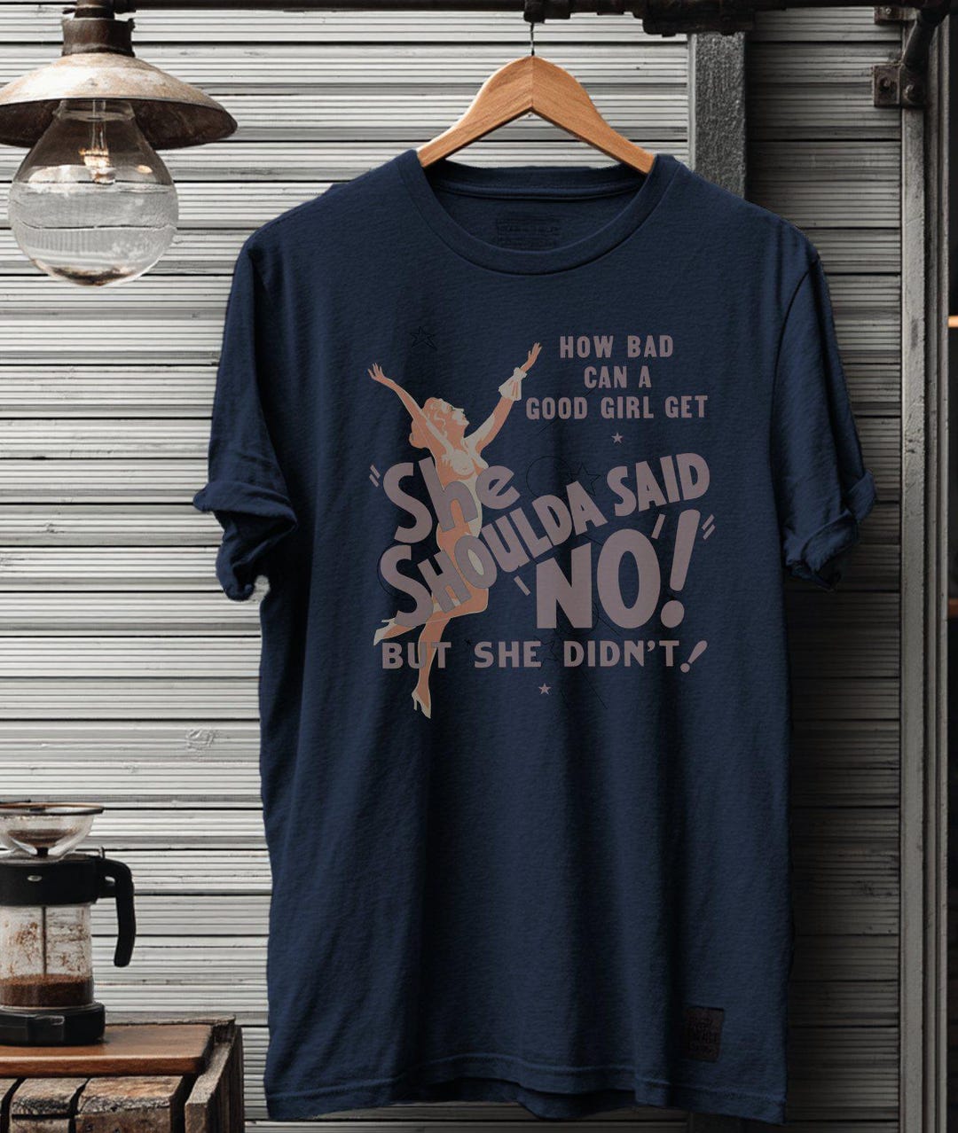 Funny Vintage Anti-drug Propaganda T-shirt, How Bad Can a Good Girl Get ...