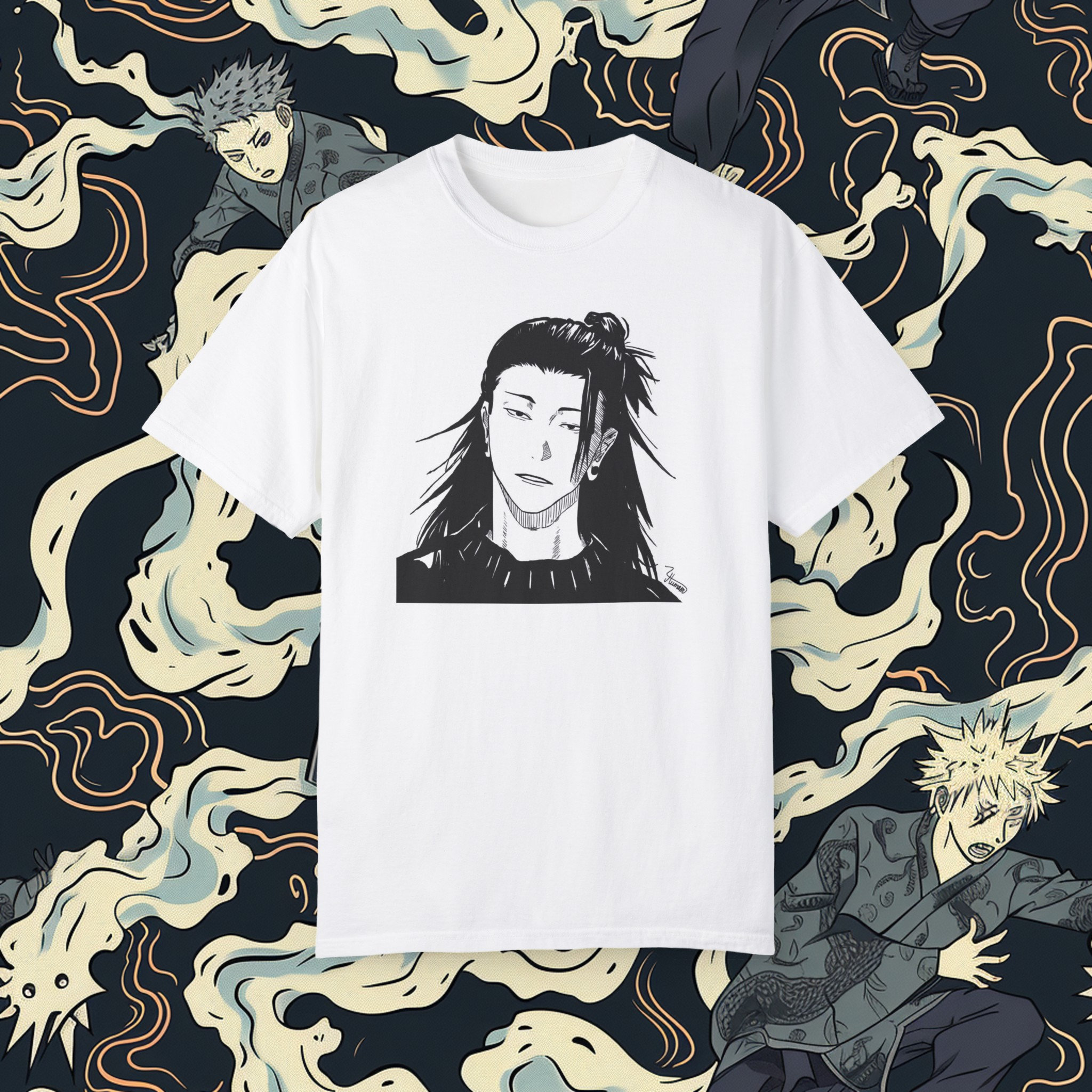 Suguru Geto Manga T-shirt Jujutsu Kaisen Clothing Manga T-shirt - Etsy