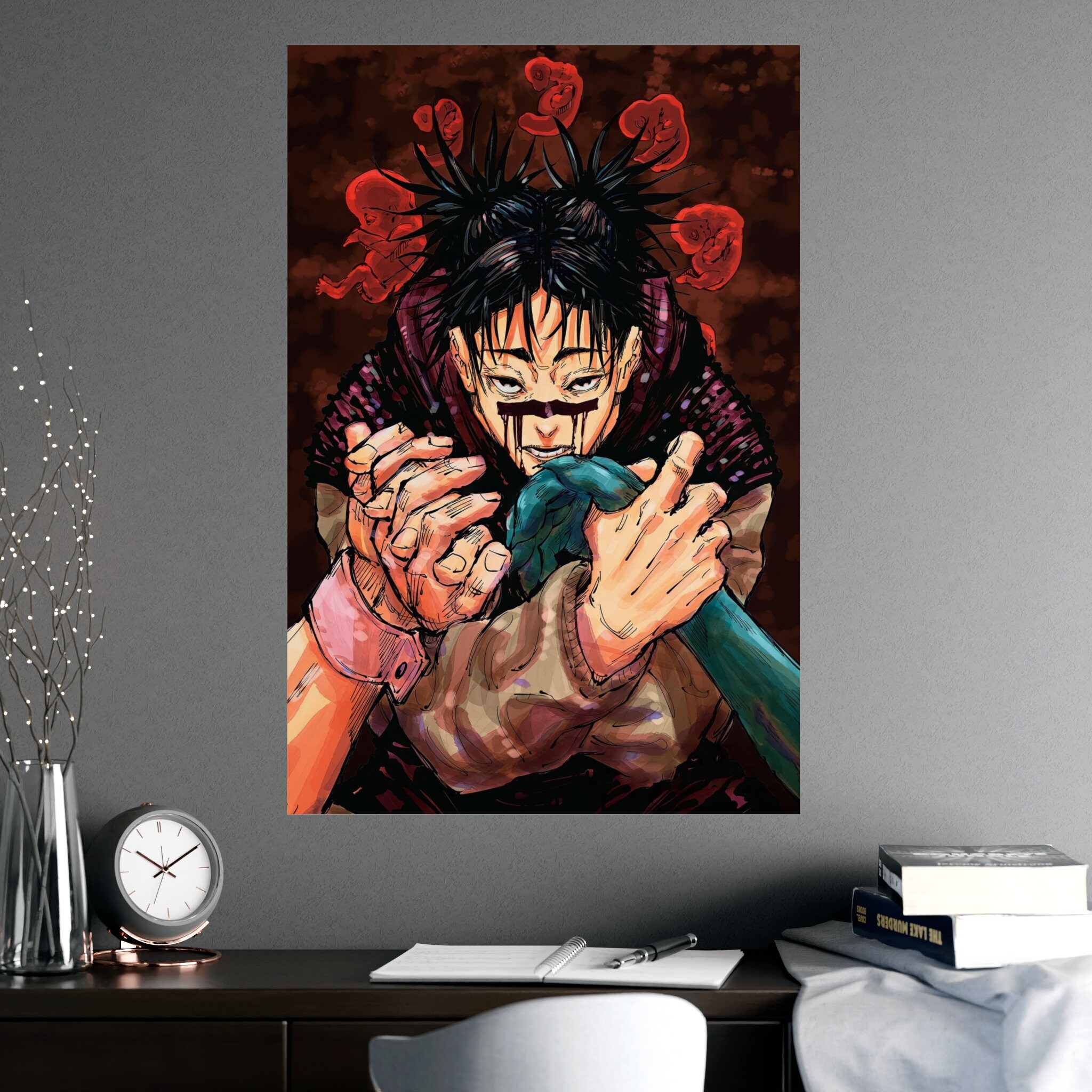 Choso Matte Poster Jujutsu Kaisen Poster Manga Home Poster - Etsy
