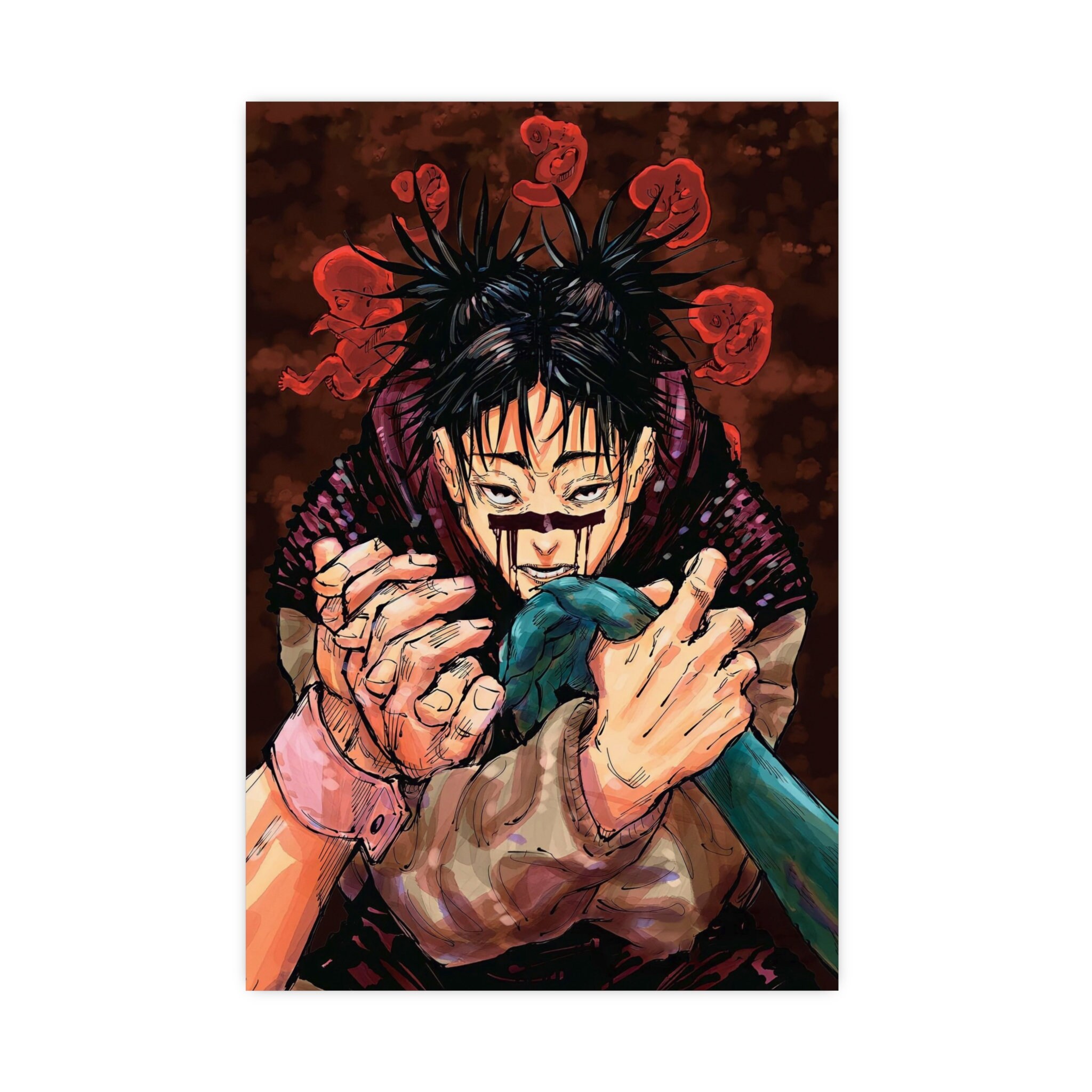 Choso Matte Poster Jujutsu Kaisen Poster Manga Home Poster - Etsy