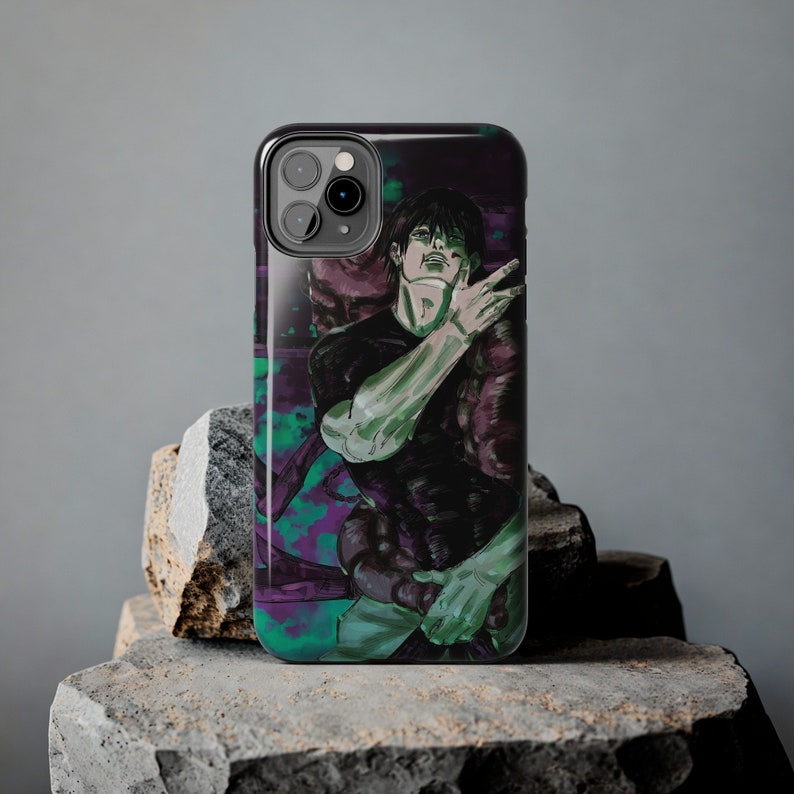 Toji Fushiguro Phone Case | Tough Phone Case | Jujutsu Kaisen - Etsy