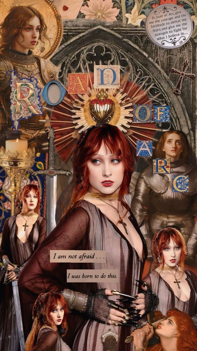 Chappell Roan Printable Poster Size A4 Collage Roan of Arc, Chappell at ...