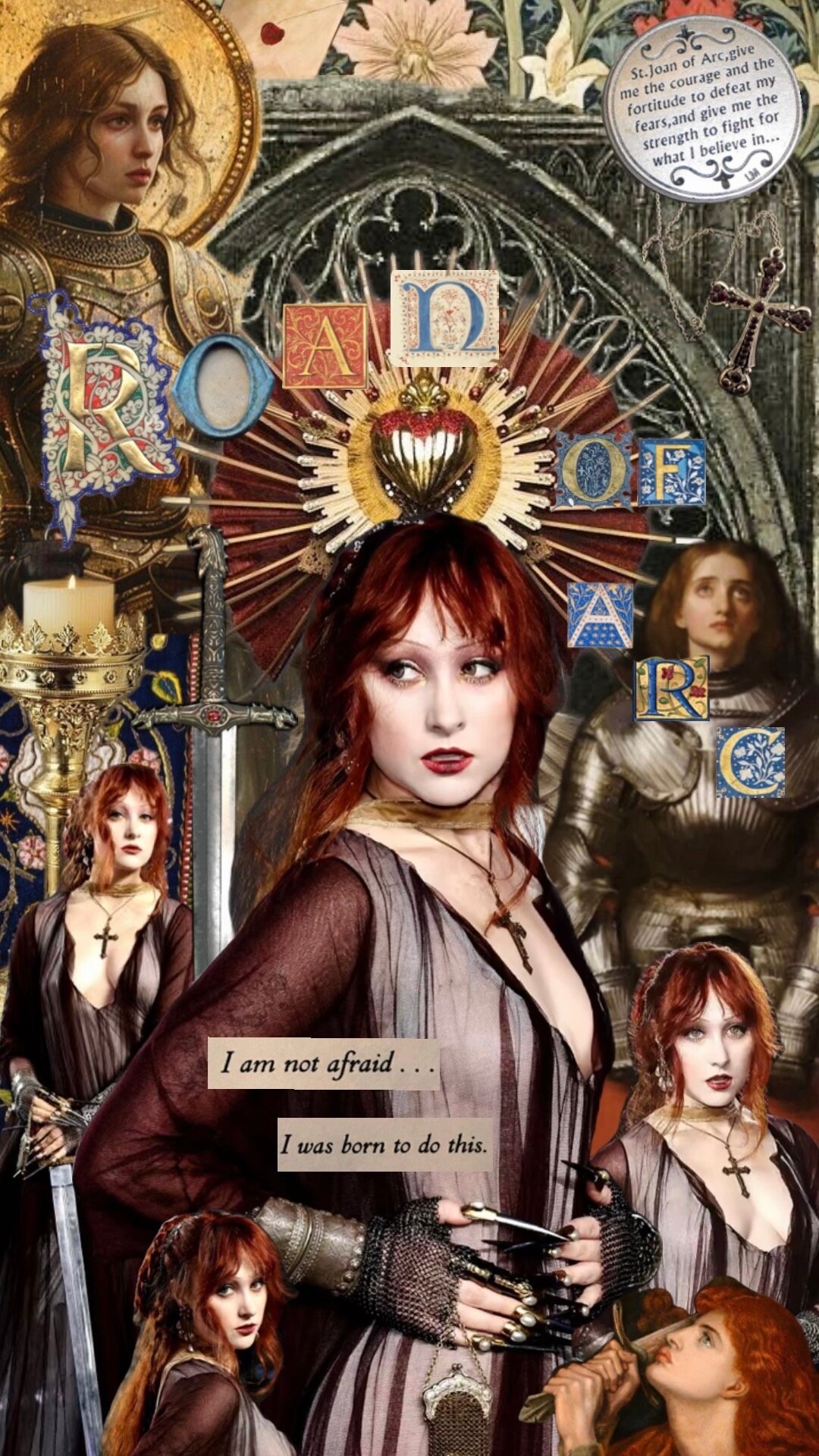 Chappell Roan Printable Poster Size A4 Collage Roan of Arc, Chappell at ...