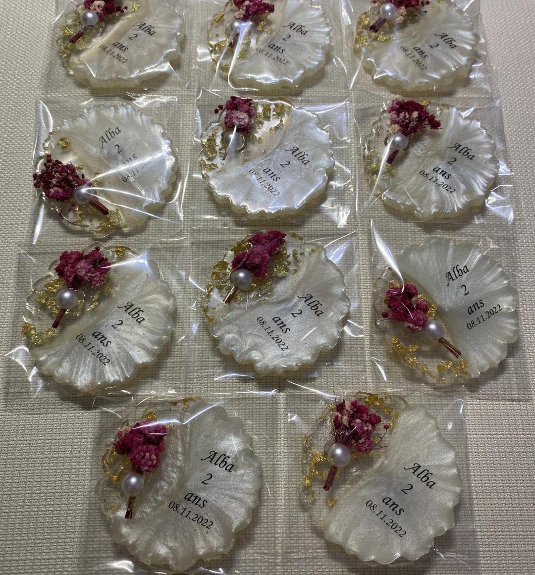 Wedding Favors Magnet for Guests in Bulk, Epoxy Magnet, Personalized ...