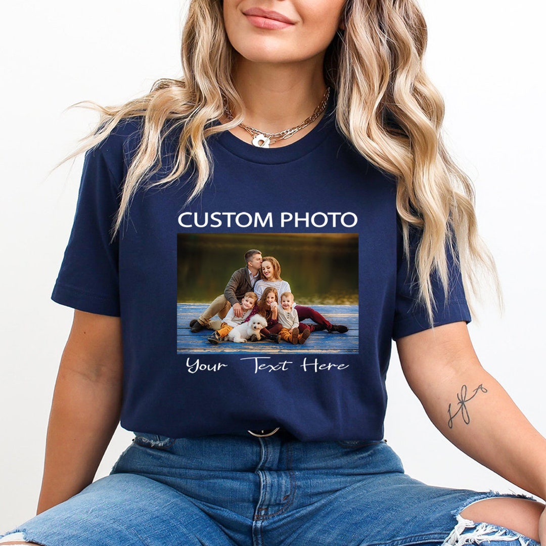 Custom Photo Shirt,custom Logo Shirt,custom Shirt,picture Shirt ...