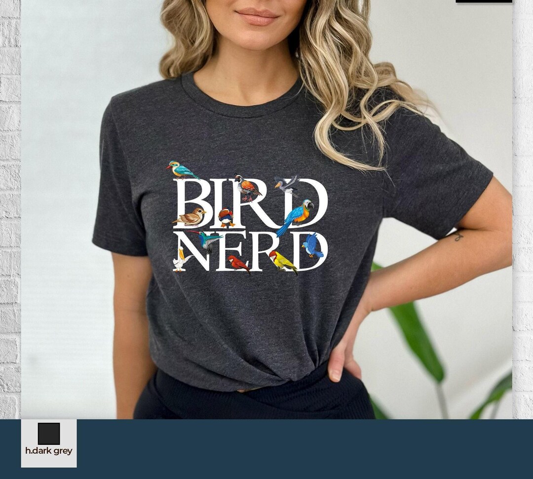 Bird Nerd Shirt, Bird Watching Gift, Bird Watching Shirt, Bird Lover ...
