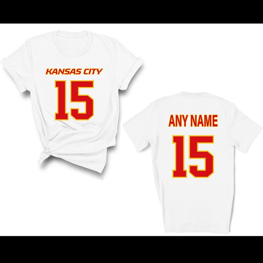 Custom Sports Shirt, Custom Football Jersey Style T-shirt, Personalized ...
