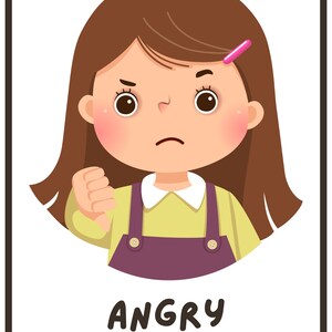 Emotion Flashcards, Feelings Flash Cards, Emotion Cards Toddler ...
