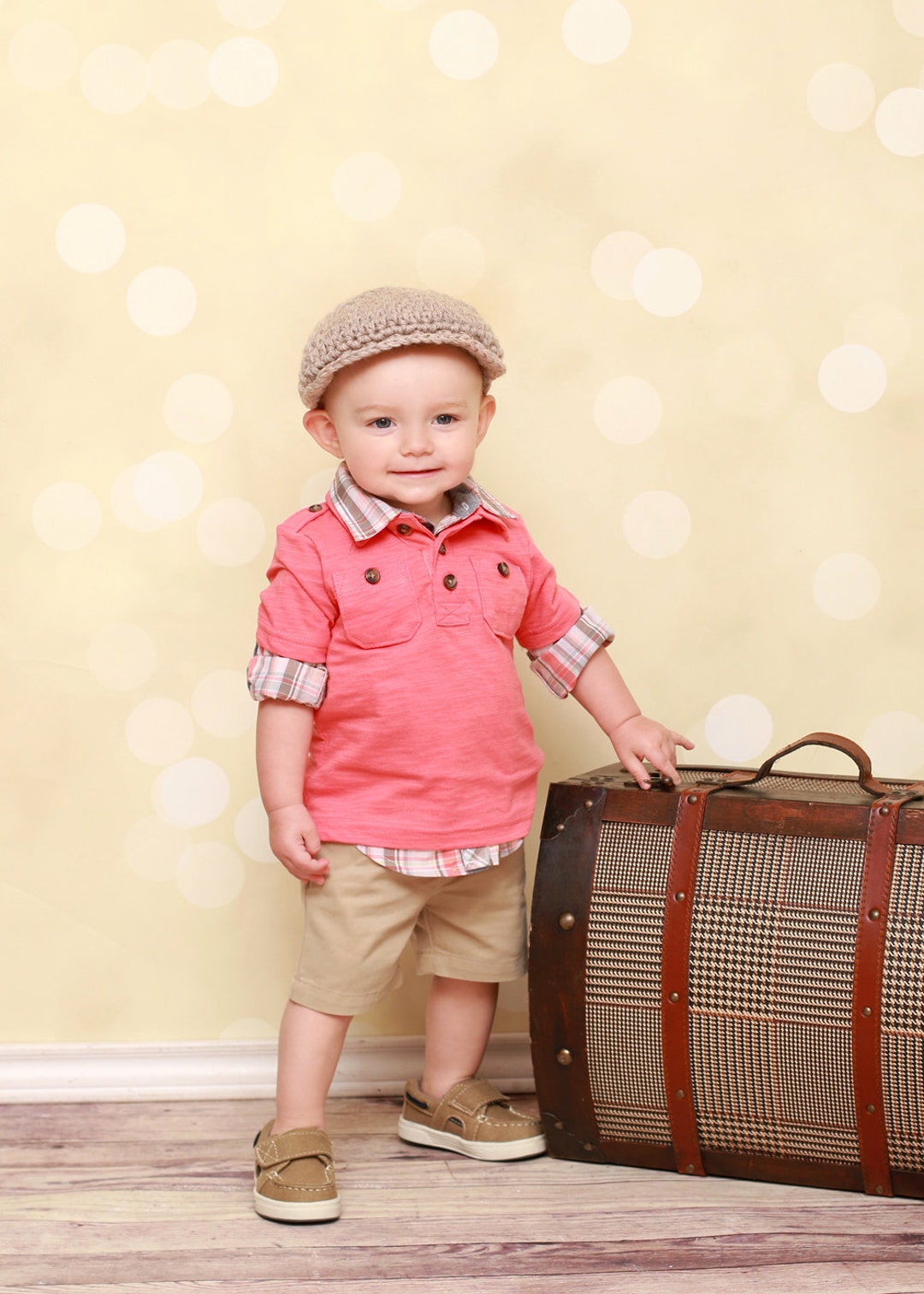 Toddler Boy Hat 36 Colors Irish Wool Newsboy Cap Flat Golf Driving ...