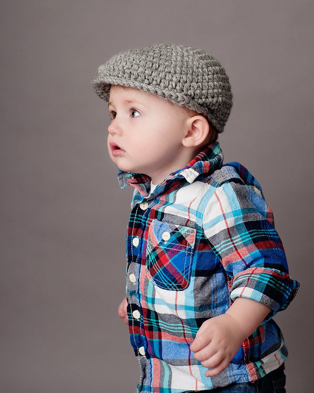 Toddler Boy Hat 49 Colors Irish Wool Newsboy Cap Newborn Baby - Mens ...