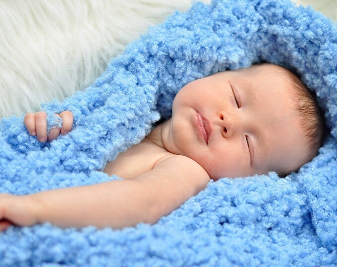 LAST ONE Soft and Fluffy Baby Blanket Wrap Swaddler Baby - Etsy