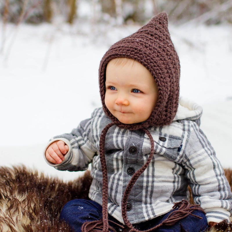 Toddler Pointy Knit Hat - Etsy