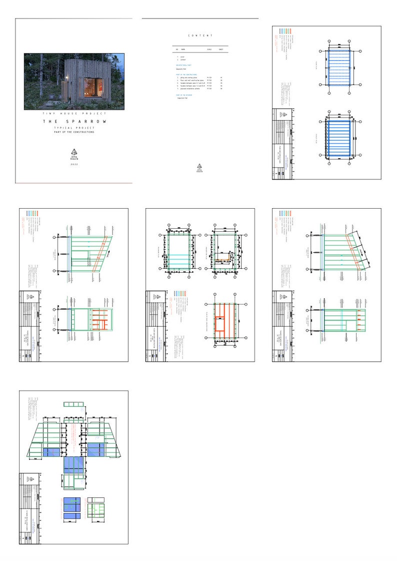 Tiny House Construction Project - the Sparrow - Etsy