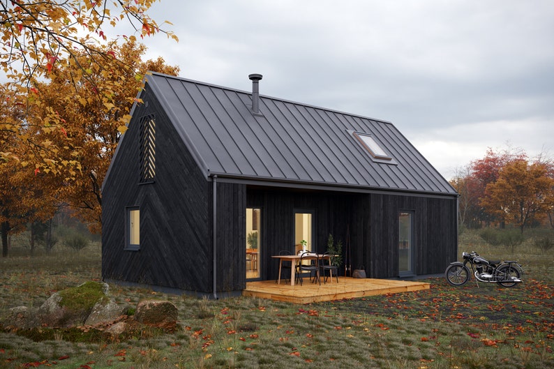 Summer House Architecture Project - "jackdaw" - Etsy