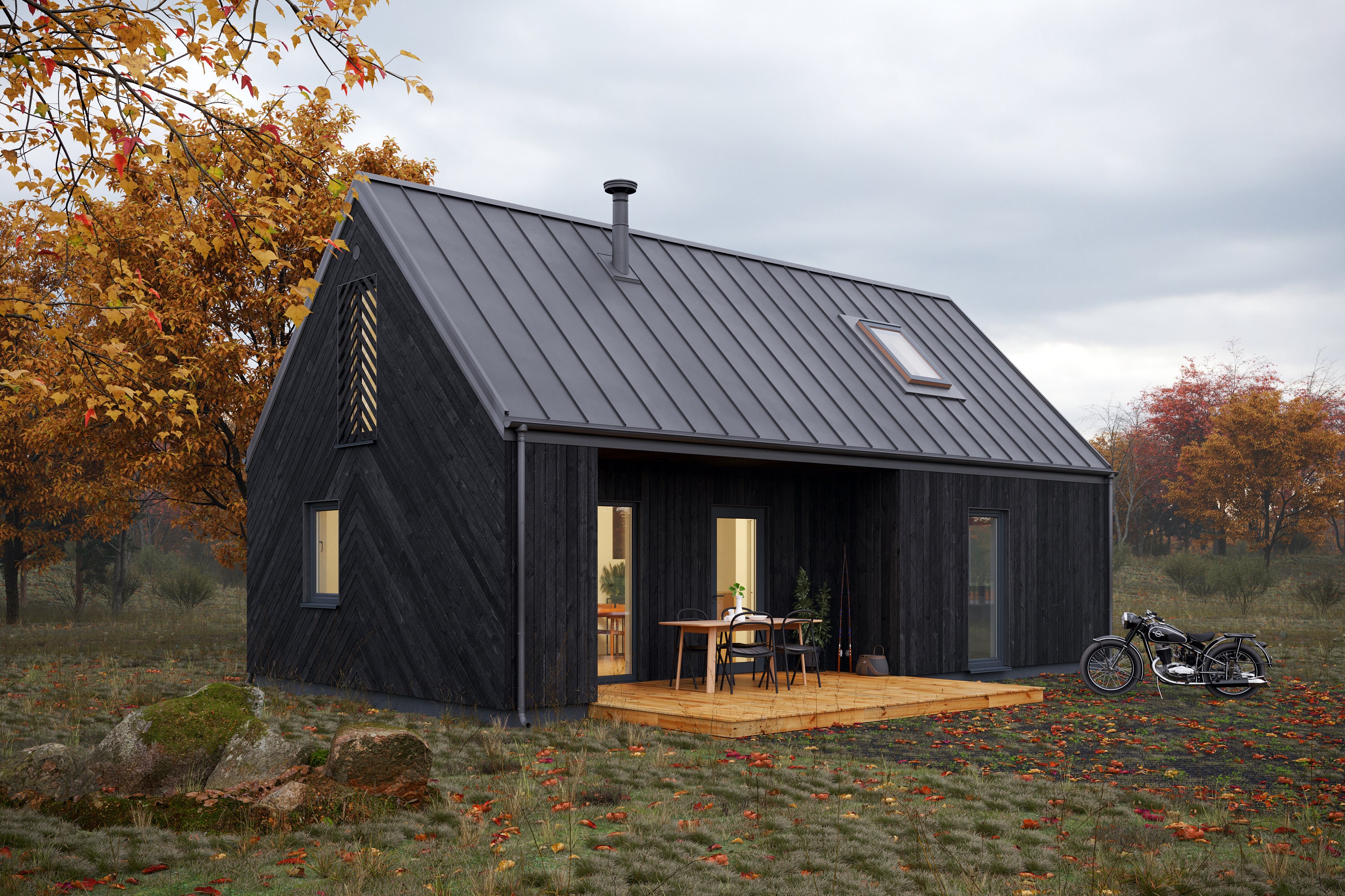 Summer House Architecture Project - "jackdaw" - Etsy