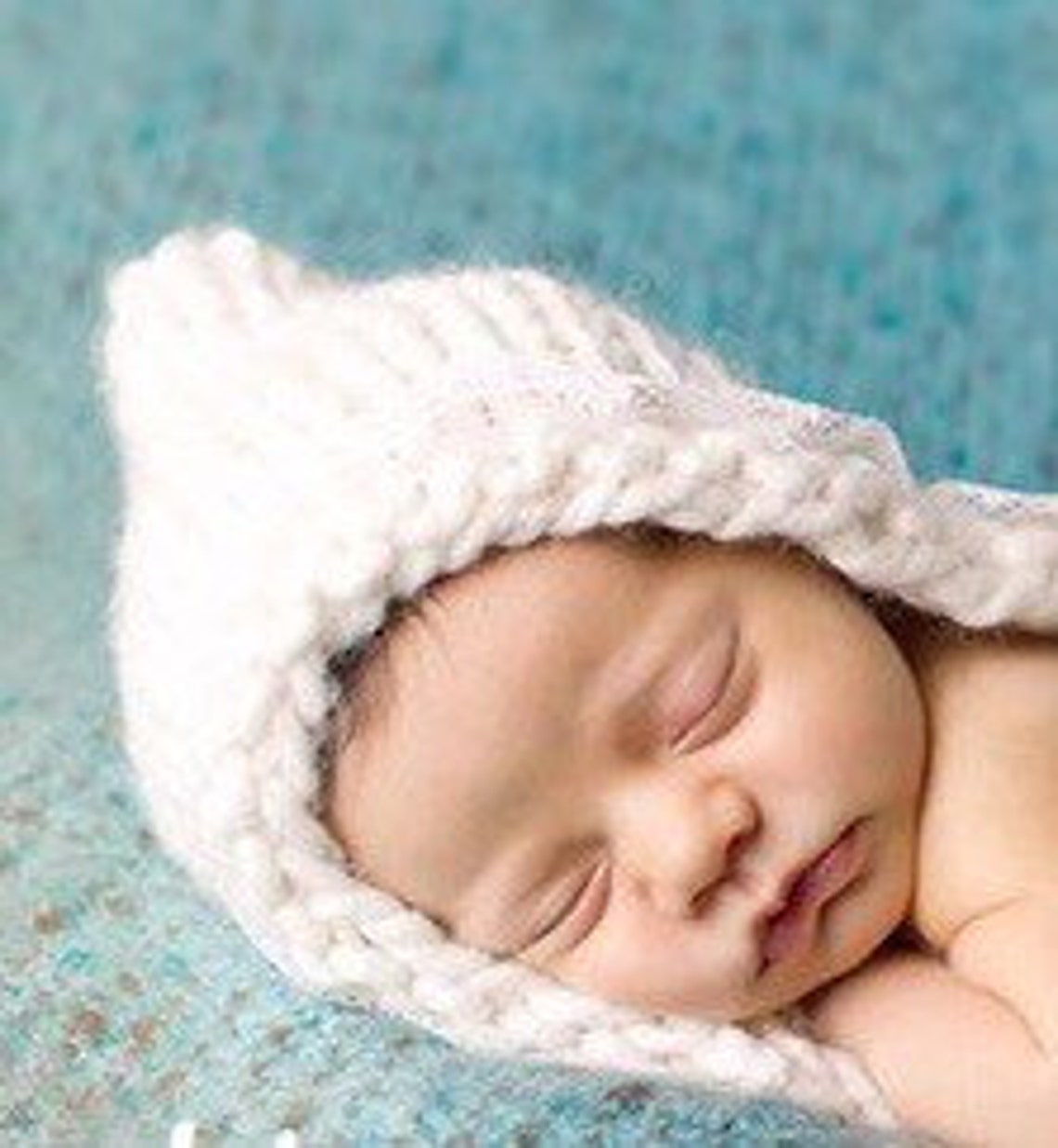 Newborn Chunky Pixie Bonnet Knitting Pattern PDF 119, INSTANT DOWNLOAD ...