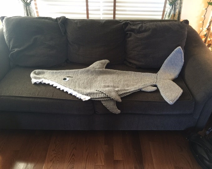 Shark Knitting Pattern. Knit Your Own Jaws. PDF Download. - Etsy