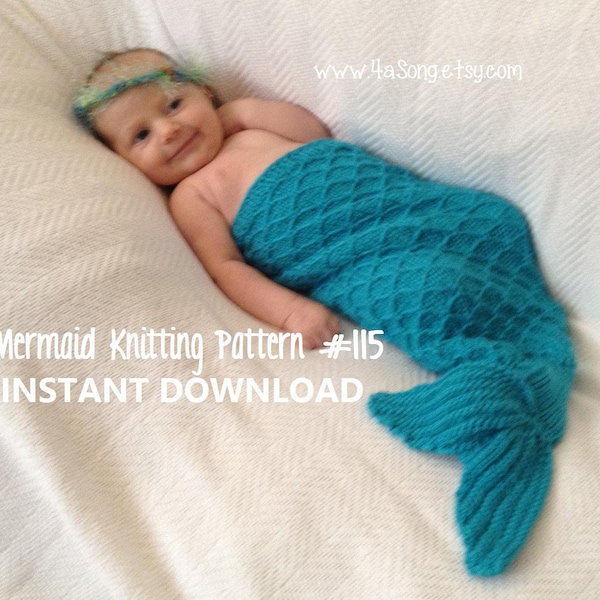 Baby Mermaid Tail - Etsy
