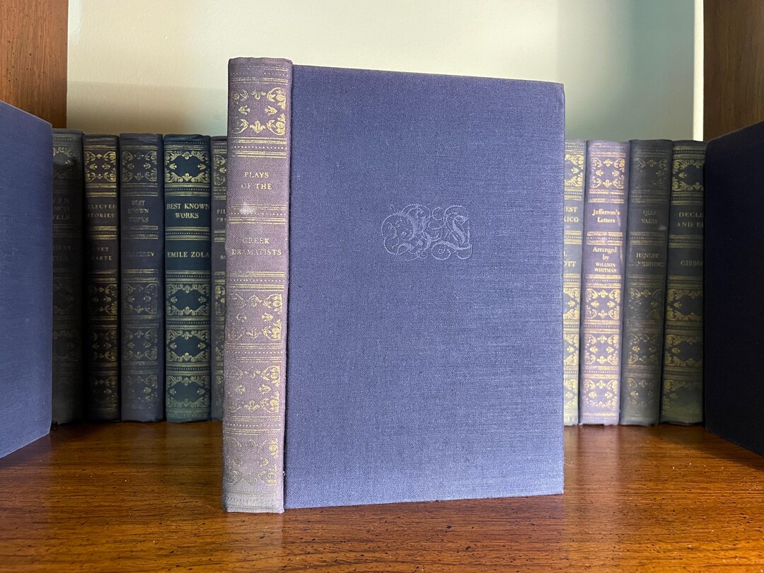 1940s, Plays of the Greek Dramatists, Vintage Hardcover Classic ...