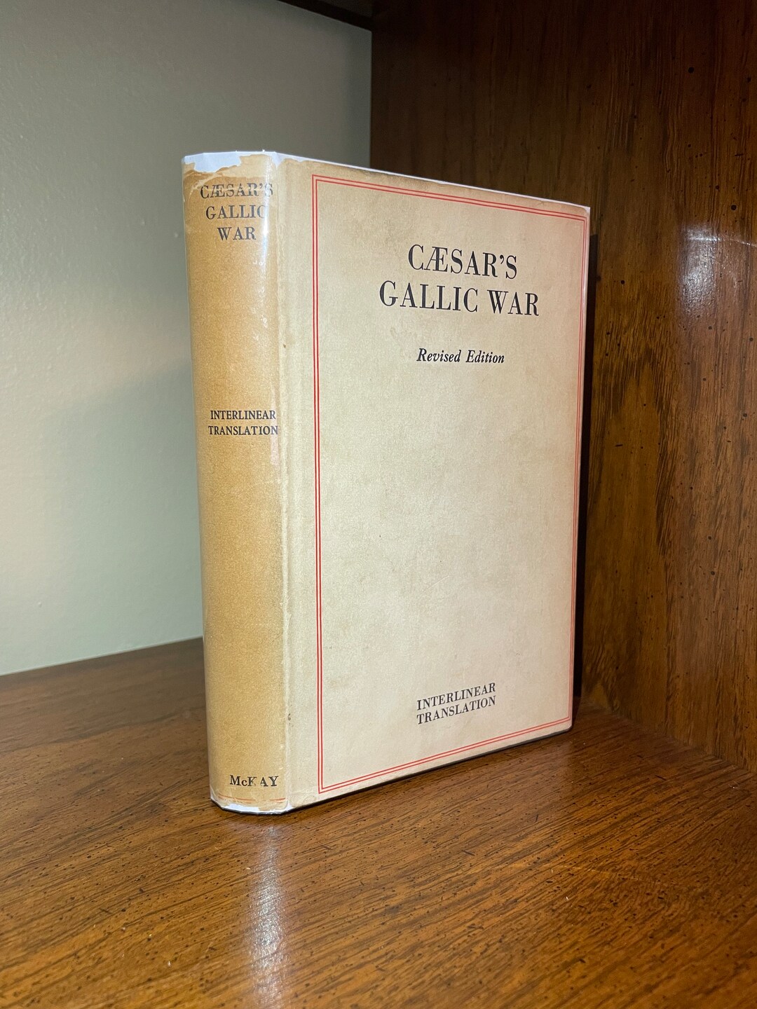 1960, Commentaries of Caesar on the Gallic War, Hardcover, Vintage ...