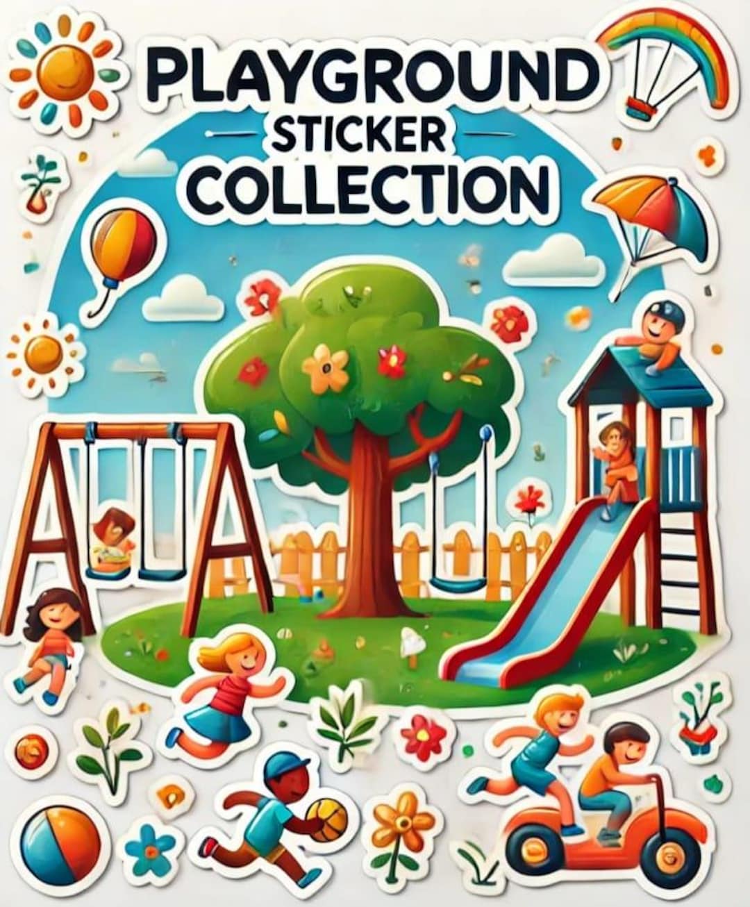 Digital Playground Stickers - Etsy