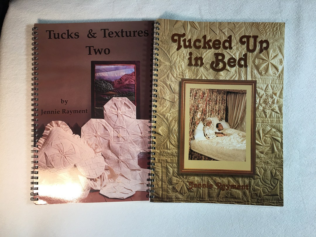 Set of 2 Jennie Rayment Book Bundle Tucks & Textures Two and Tucked up ...
